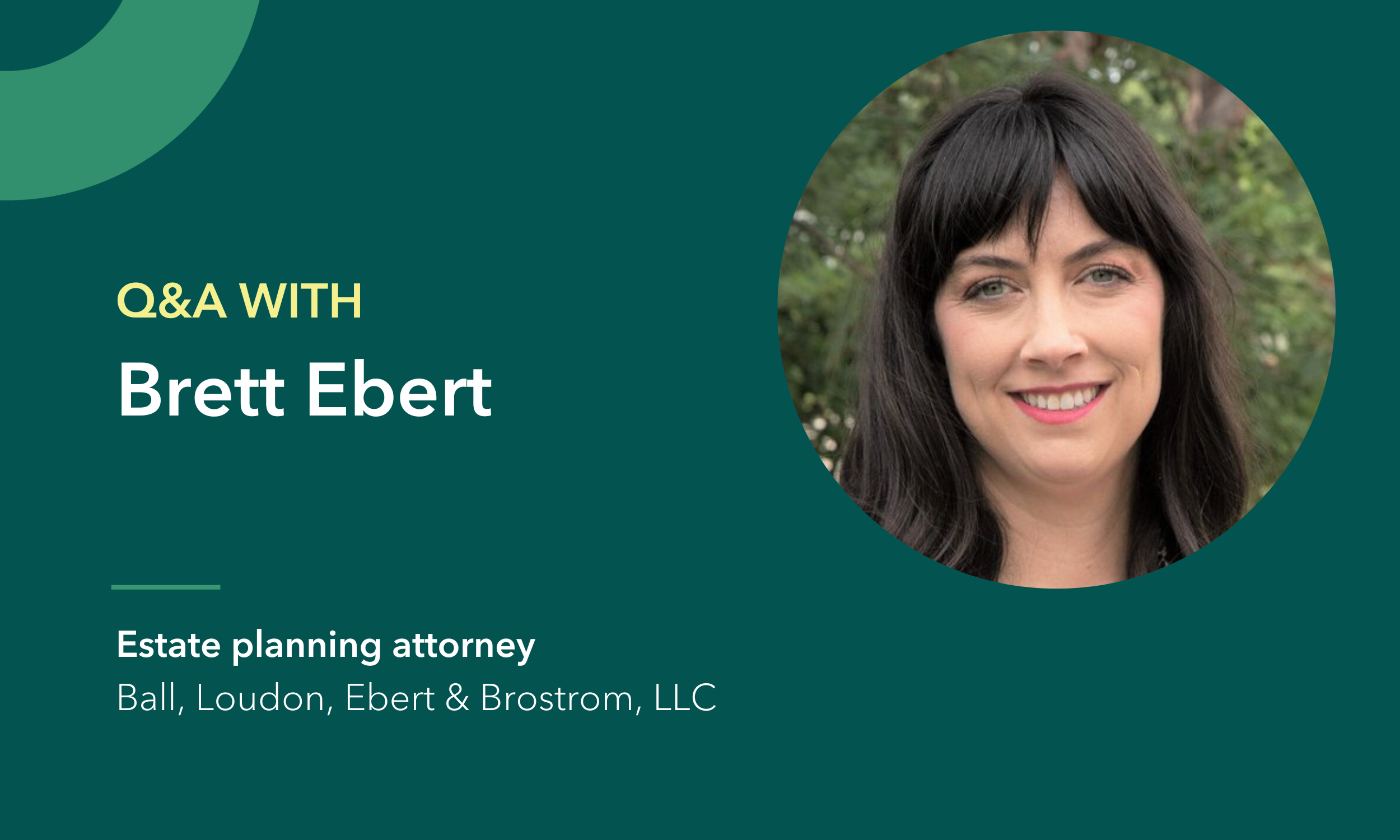 Advisor Q&A with Brett Ebert - Omaha Community Foundation